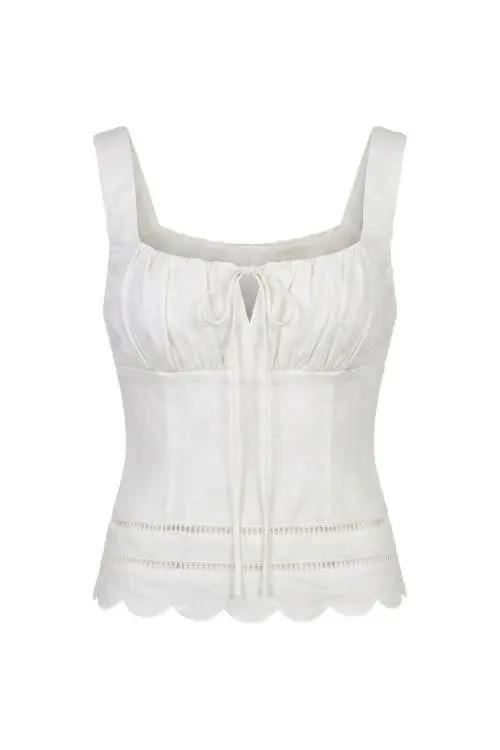 NICHOLAS Ebba Top - Ivory