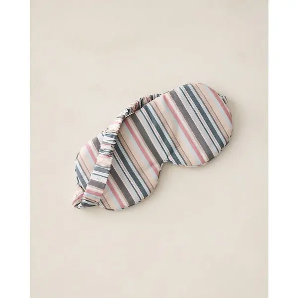 HAVEN WELL WITHIN Organic Cotton Eye Mask - Summer White Multi