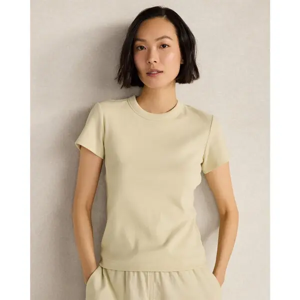 HAVEN WELL WITHIN Organic Cotton Short Sleeve Tee - Celery Leaf
