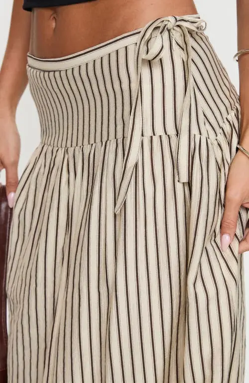 Princess Polly Antheia Stripe Maxi Skirt