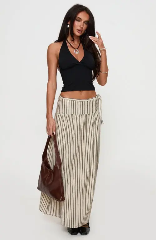 Princess Polly Antheia Stripe Maxi Skirt