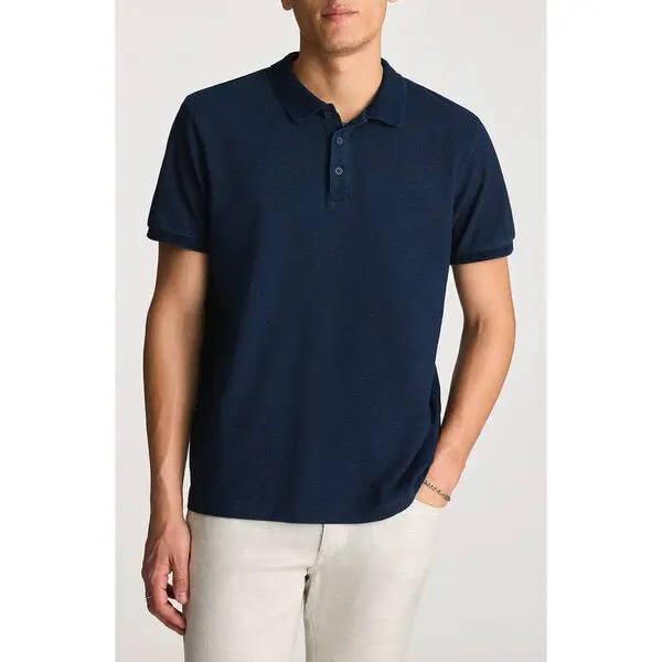 MAVI Slub Cotton Polo
