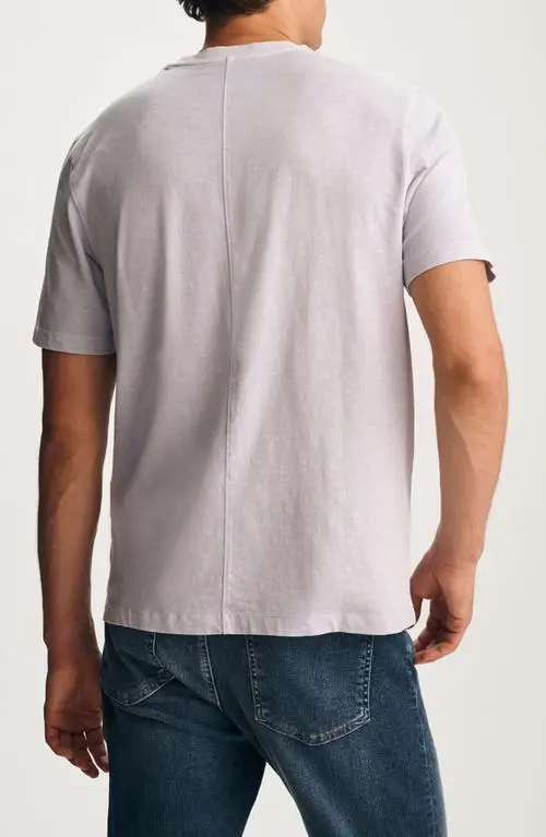 MAVI Pale Blue Slub Cotton Blend T-shirt