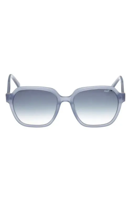 Abercrombie Geometric Sunglasses - Grey/other/gradient Blue