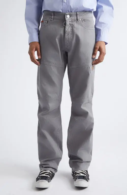 Martine Rose Straight Leg Utility Jeans - Grey