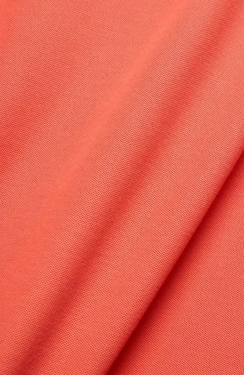 Psycho Bunny Brad Tipped Cotton Piqué Polo - Emberglow