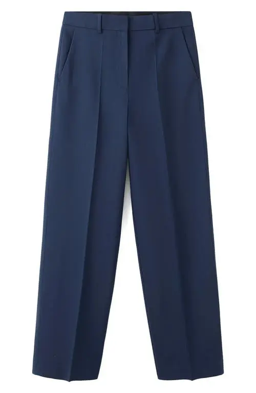 Mango Tailored Straight Leg Pants