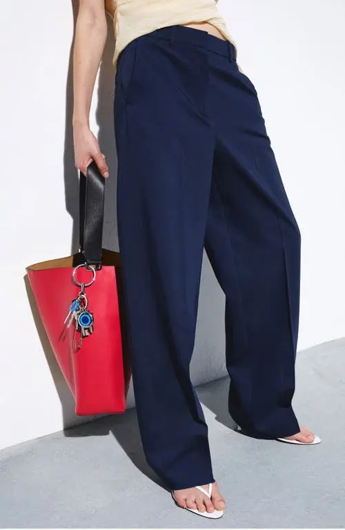 Mango Tailored Straight Leg Pants