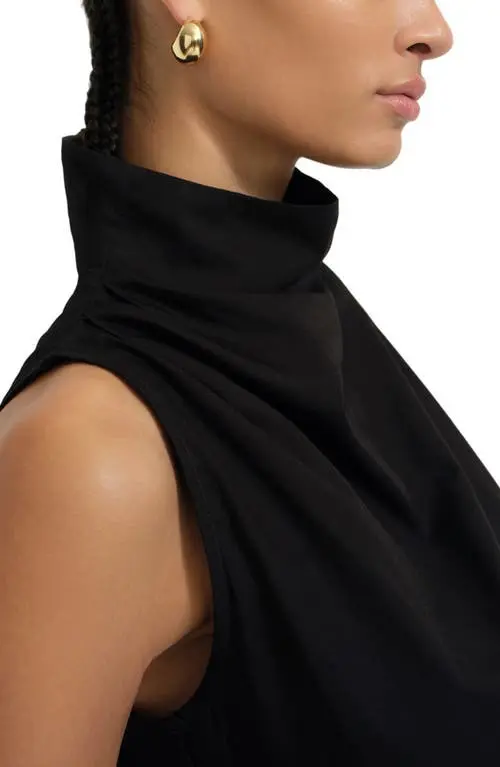 MARCELLA Minna Poplin Mini Dress - Black