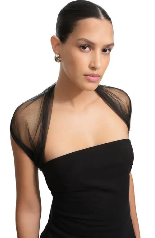 MARCELLA Orla Convertible Strapless Top With Mesh Sash