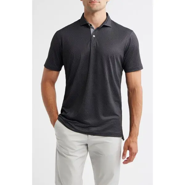 Johnnie-o The O Prep-formance Polo - Black