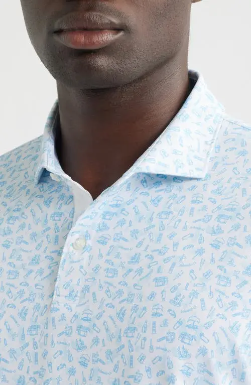 Johnnie-o Cabo Breaks Performabnce Jersey Polo