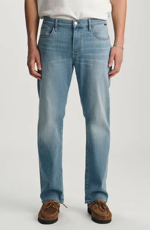 MAVI Zach Straight Leg Jeans - Light Brushed Supermove