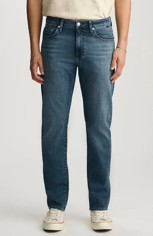 MAVI Zach Straight Leg Jeans - Mid Williamsburg