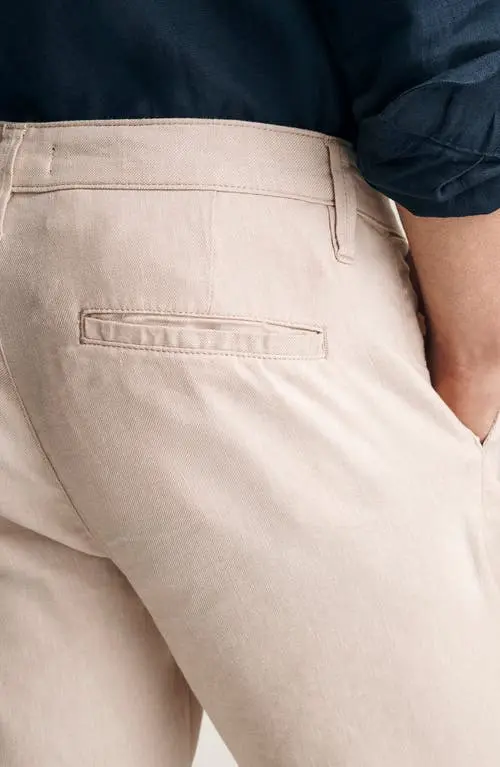 MAVI Pleated Linen Blend Trousers
