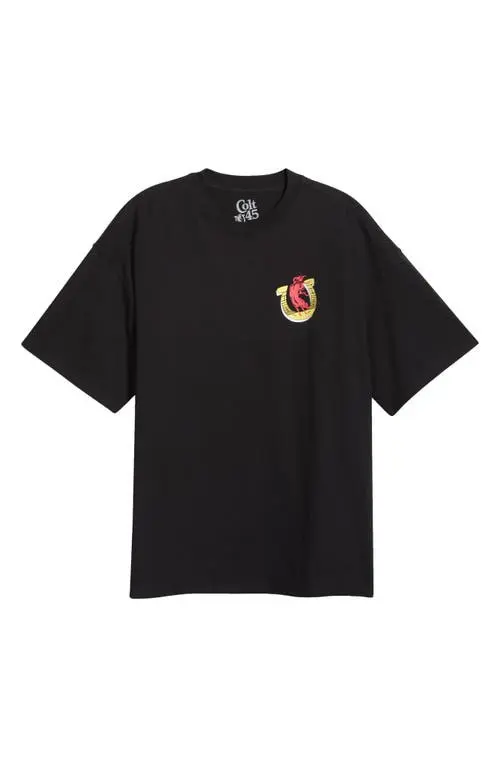 Brixton Colt 45 Everytime Oversized Graphic Cotton T-shirt