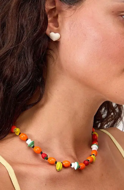 Clare V. Les Fruits De Cv Necklace