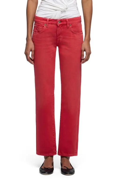 7 For All Mankind Low Rise Ankle Cigarette Jeans