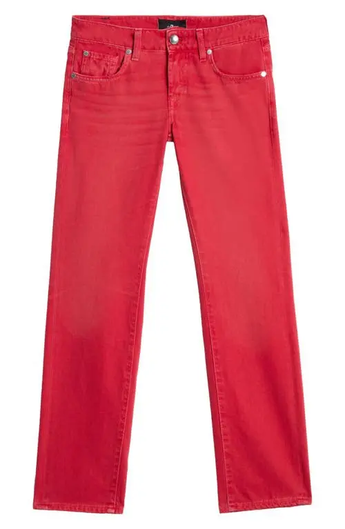 7 For All Mankind Low Rise Ankle Cigarette Jeans