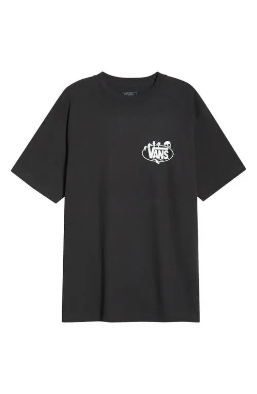 VANS Show Off Cotton Graphic T-shirt