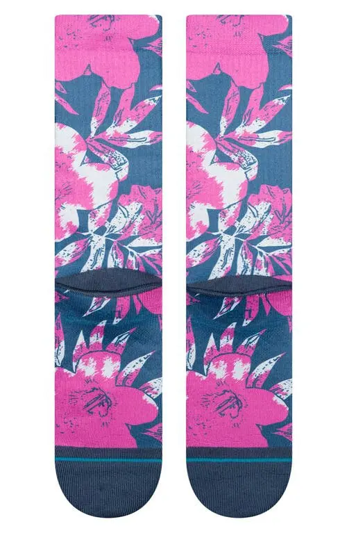 Stance Lihue Crew Socks - Fuchsia
