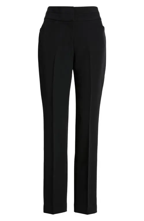 TAHARI ASL Bell Bottom Trousers - Black