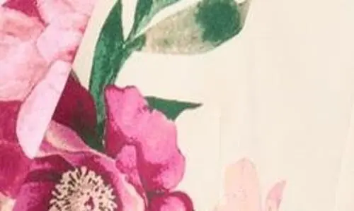 TAHARI ASL Floral Print One-button Blazer