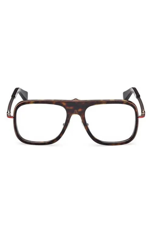 CHRISTIAN LOUBOUTIN Navigator Optical Glasses - Dark Havana/bronze
