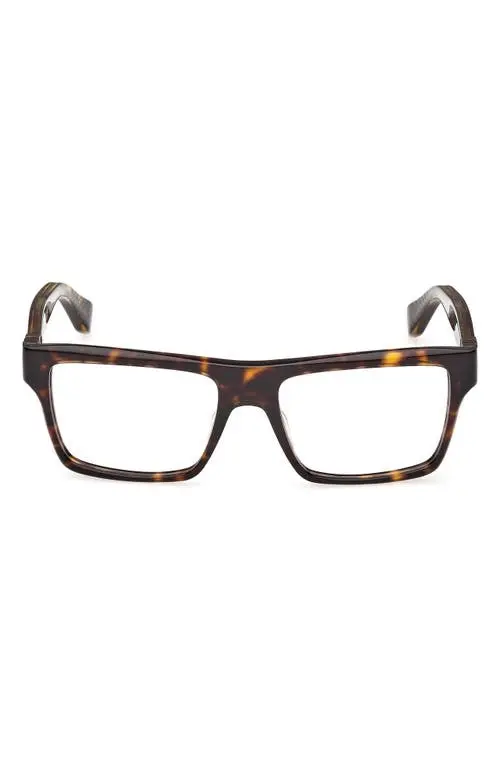 CHRISTIAN LOUBOUTIN Rectangular Eyeglasses - Dark Havana