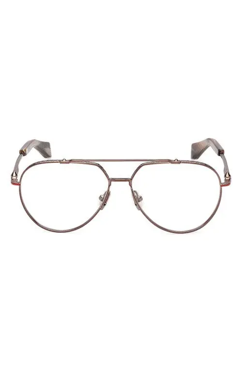 CHRISTIAN LOUBOUTIN Pilot Optical Glasses - Dark Bronze