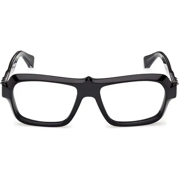 CHRISTIAN LOUBOUTIN 55mm Rectangular Optical Eyeglasses - Black