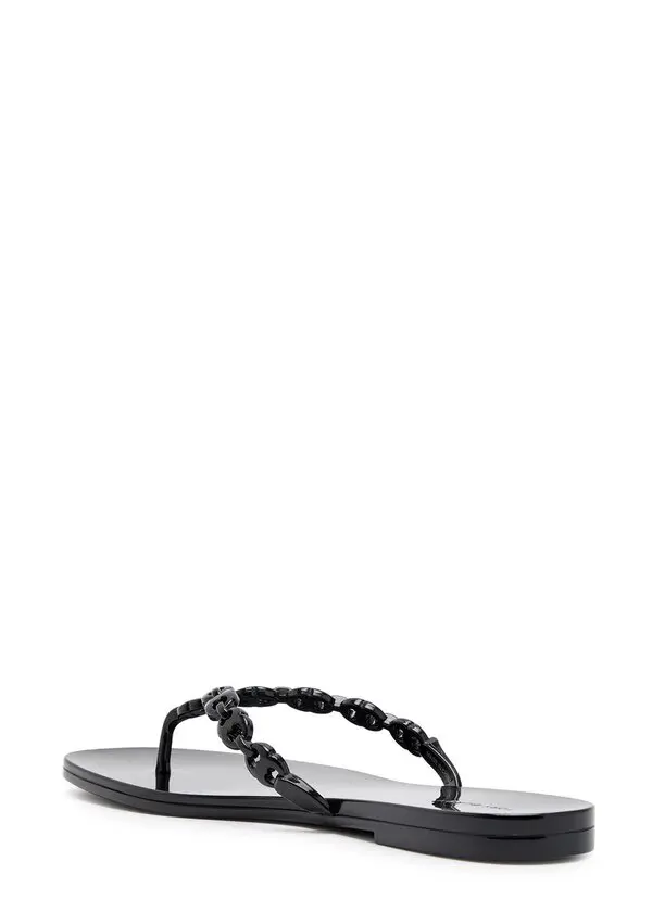 Tory Burch Gemini Jelly Sandals - Black