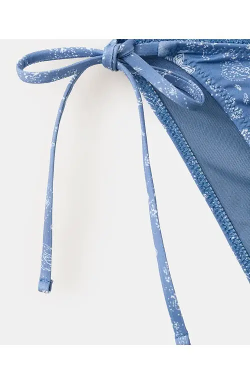 Mango Bandana Print Triangle Bikini