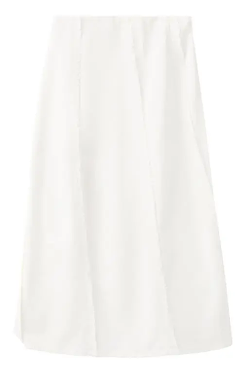 Mango Fray Detail Maxi Skirt