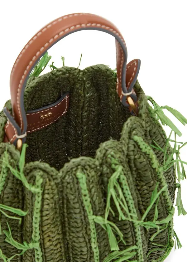 ANYA HINDMARCH Cactus Raffia Cross-body Bag