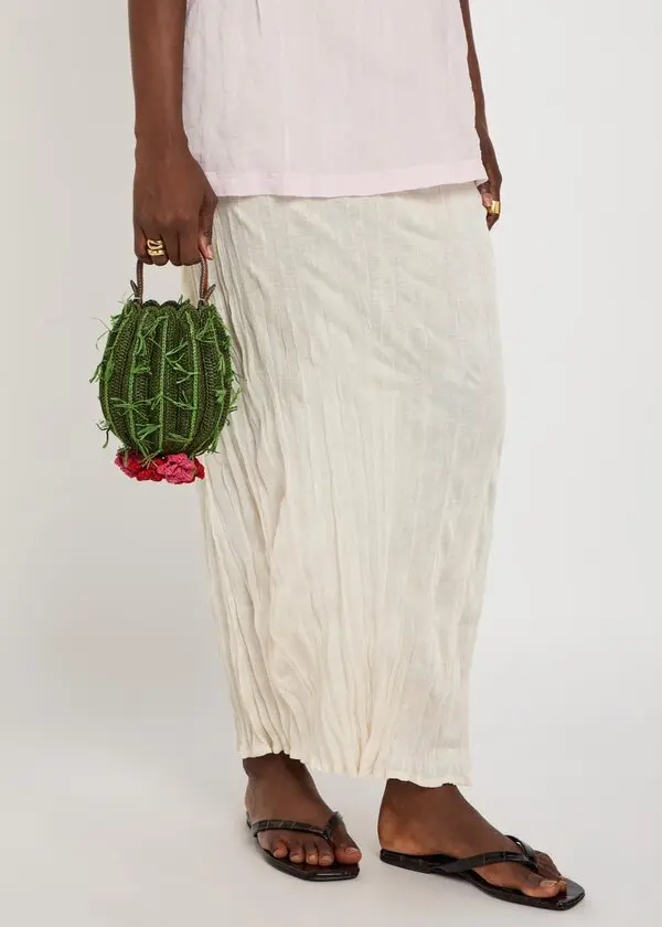 ANYA HINDMARCH Cactus Raffia Cross-body Bag