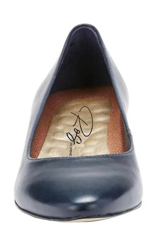 ROS HOMMERSON Heidi Ii Pump - Navy Leather