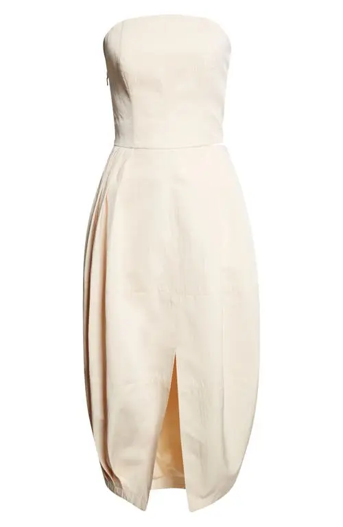 ISRAELLA KOBLA Senita Strapless Midi Dress