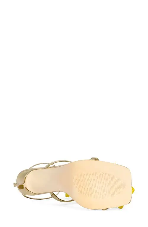 AZALEA WANG Crescendo Ankle Wrap Sandal