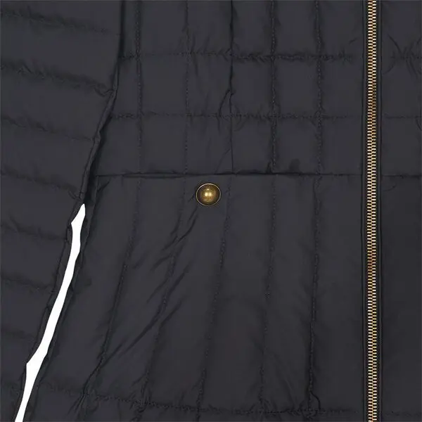 Moncler Menthelong Vertical-quilted Hooded Down Jacket