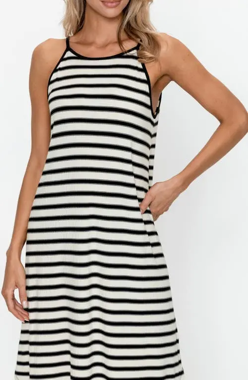 PS BY CUPSHE Sleeveless Stripe Midi Dress