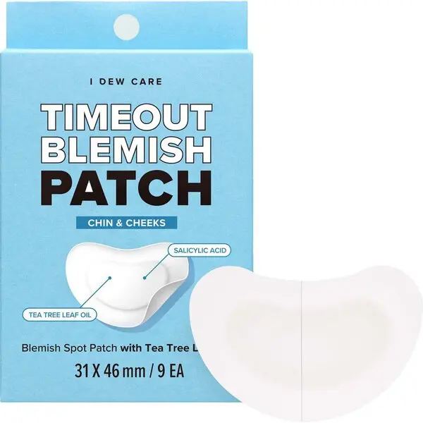 I DEW CARE Timeout Blemish Patch Chin & Cheeks - Clear