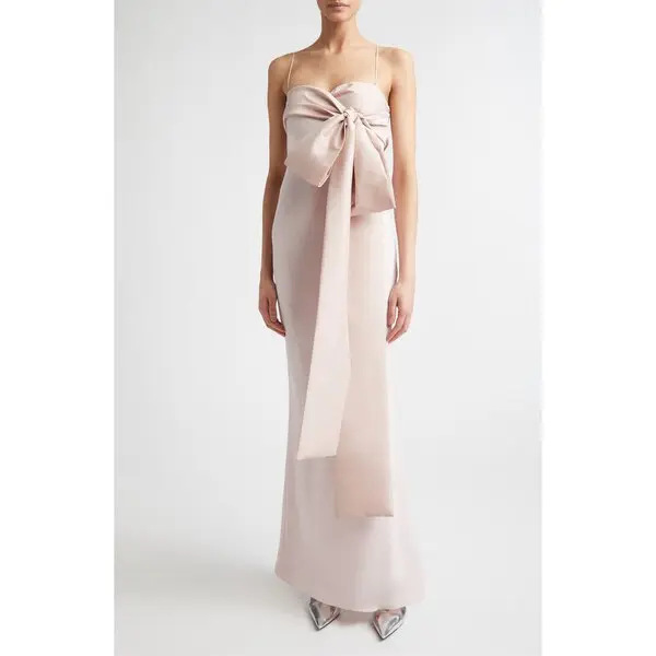 Bernadette Bart Taffeta Gown - Light Pink