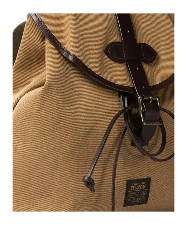 Filson Twill Drawstring Backpack