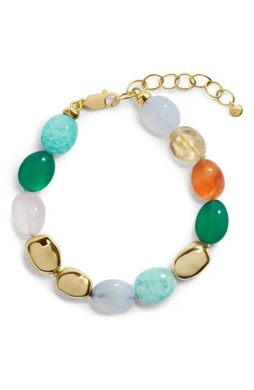 Monica Vinader Rio Multistone Bracelet - 18k Gold Vermeil