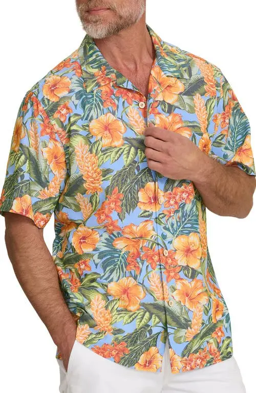 Tommy Bahama Coastal Ease Islandzone® Golden Gardens Camp Shirt