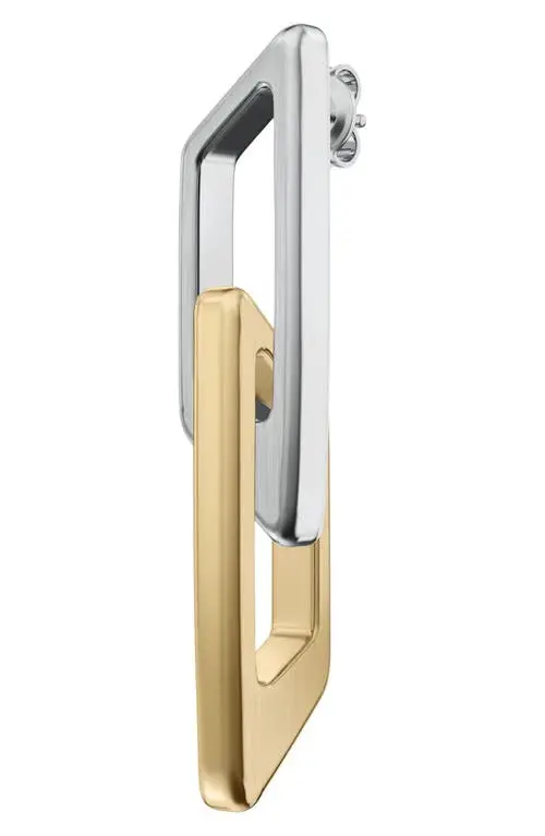 DIESEL® Two-tone Single Drop Earring - Two Tone