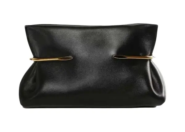 Givenchy Pinch Soft Clutch Bag With Gold Tone Detail