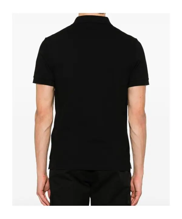 Stone Island Logo Patch Short-sleeved Polo Shirt