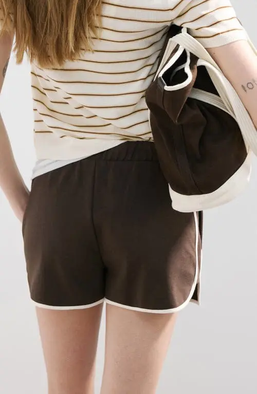 Mango Tennis Club Shorts With Contrast Trim